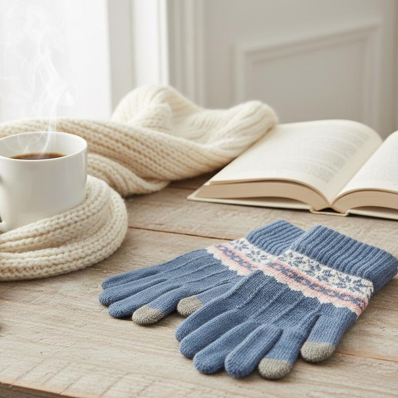 Knitted Gloves Female - Etsy UK