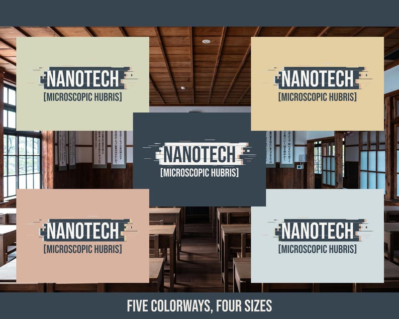 Nanotech [microscopic Hubris] | STEM Poster | Classroom Decor (digital ...