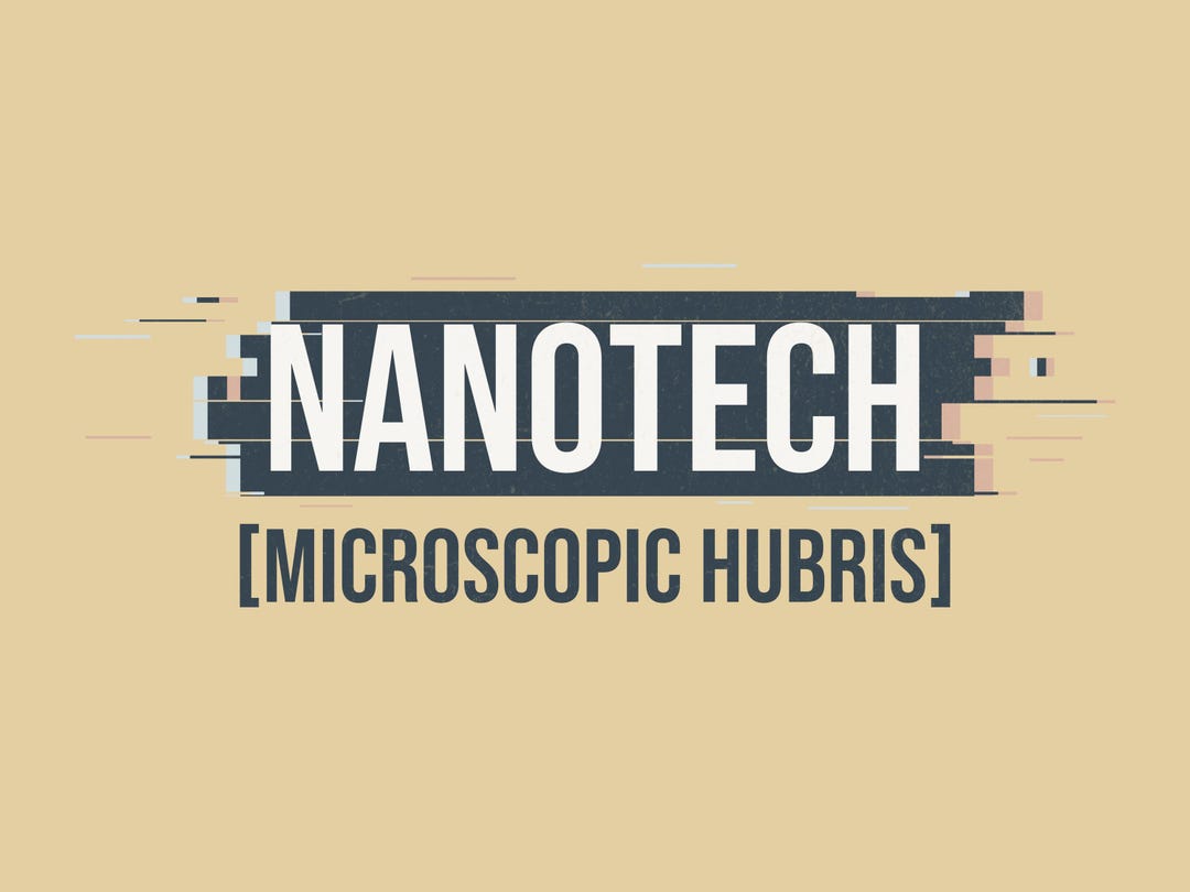 Nanotech [microscopic Hubris] | STEM Poster | Classroom Decor (digital ...