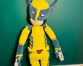 E-book Amigurumi Crochet Pattern Pack Wolverine and Magneto X-men PDF ...