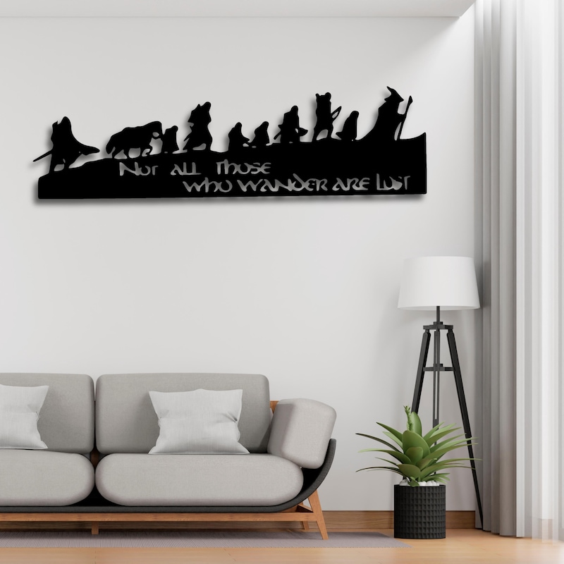 Lord Rings Quote Wall Art - Etsy UK