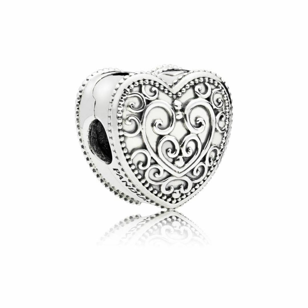 Pandora Charm Sterling Silver Ale S925 Enchanted Clip - Etsy