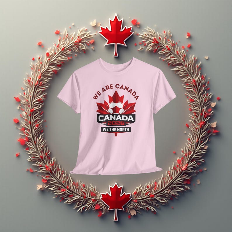 Canada Soccer Fan Shirt 2026, We Are Canada T-shirt, Canadian Football ...