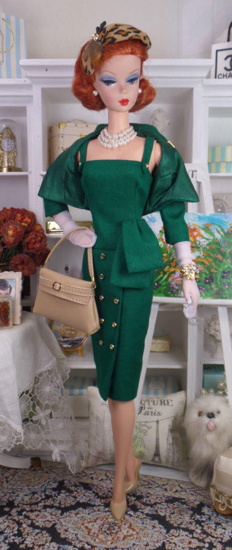 Vintages For Silkstone Barbie Ooak Fashion For 12 Inch Dolls Etsy