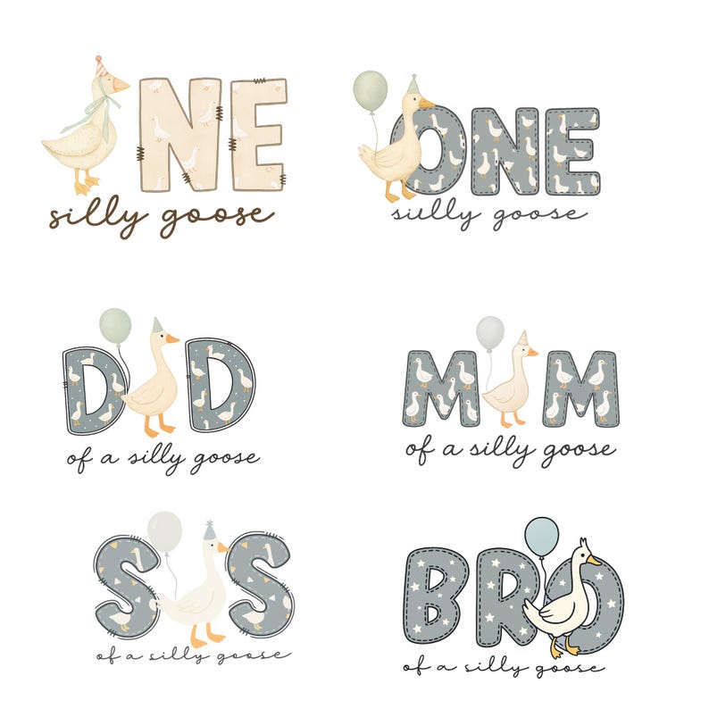 This Adorable Silly Goose is Perfect for Creating Sweet and Playful ...