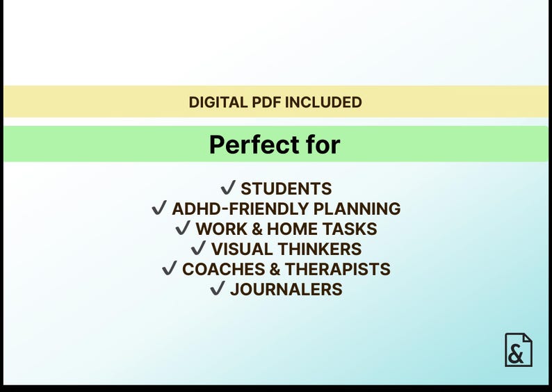 Life Vision Board Map | Goal Setting Planner (PDF Download) - Etsy