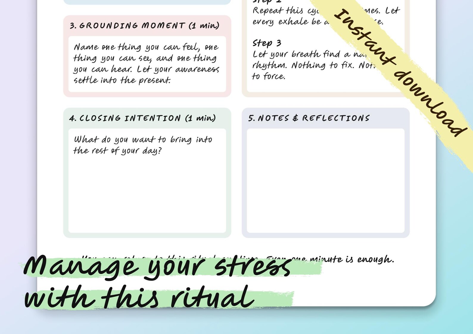 5-minute Breathing & Grounding Ritual — A Short Practice for Calm and ...