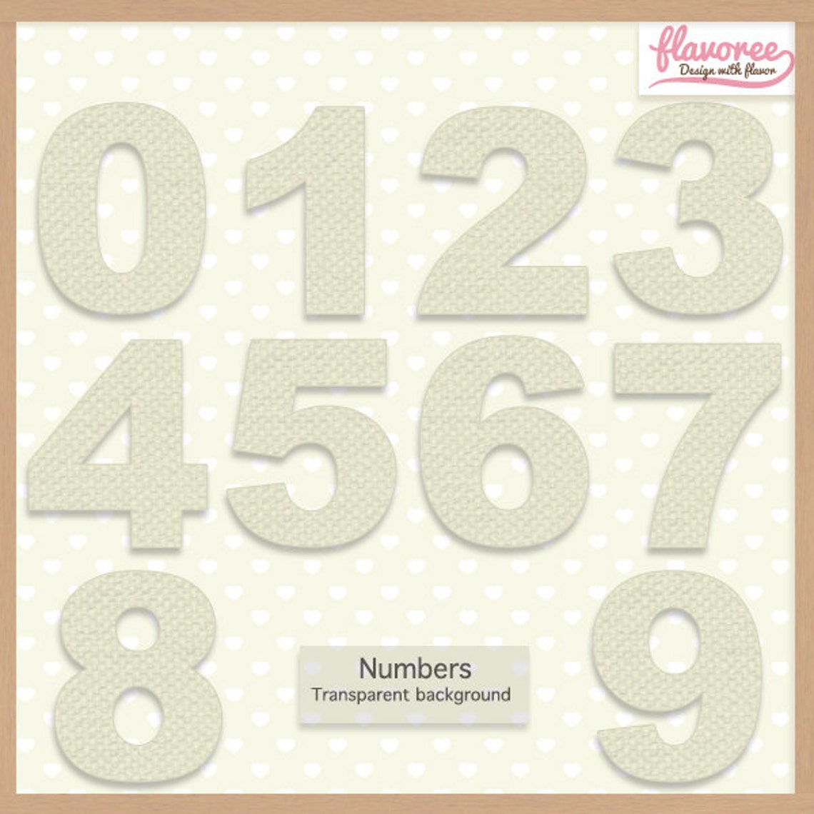 Digital Scrapbooking Pack - FABRIC TEXTURE ALPHABET - Beige - Scrapbook ...