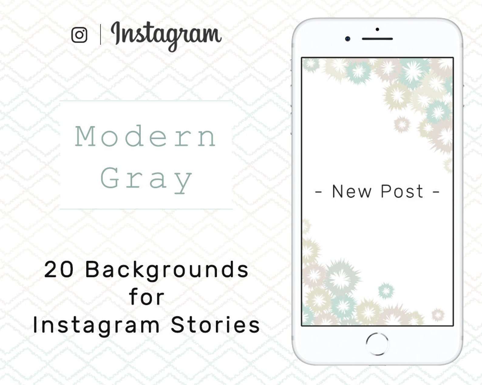 Instagram Story Template/ Backgrounds Social Media 20 - Etsy