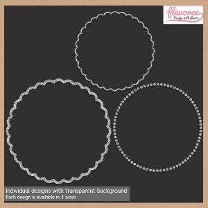 Digital Scrapbooking Pack - SILVER GLITTER TEXTURE - Christmas Frames ...