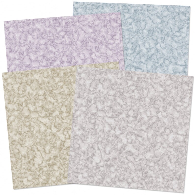 Digital Scrapbook Paper Pack - PASTEL MARBLE TEXTURE - Marbling ...