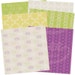 Digital Scrapbook Paper Pack - LOTUS DAMASK - Purple | Zen | Lace | SPA ...