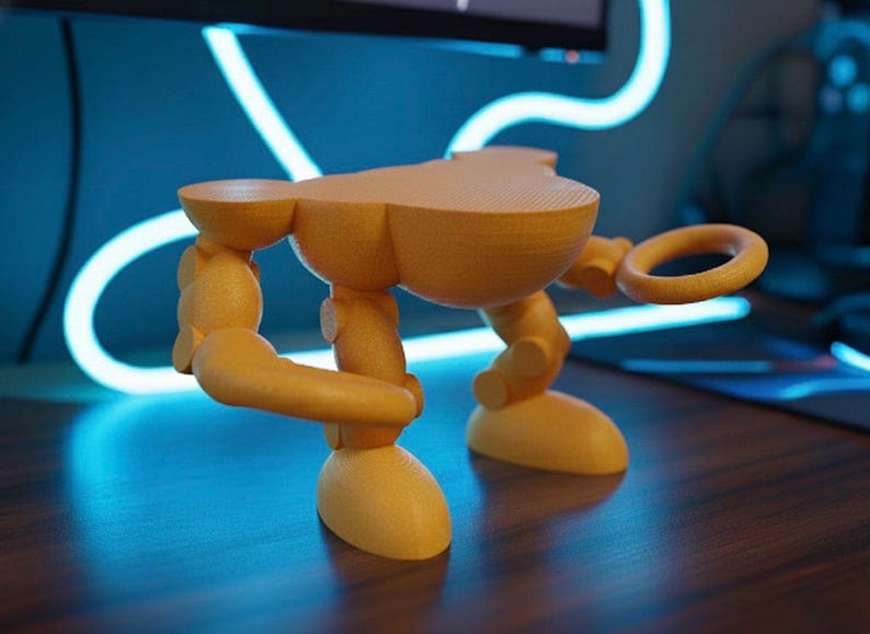 3D Printed Derpy Robot VR Headset Stand - Etsy UK