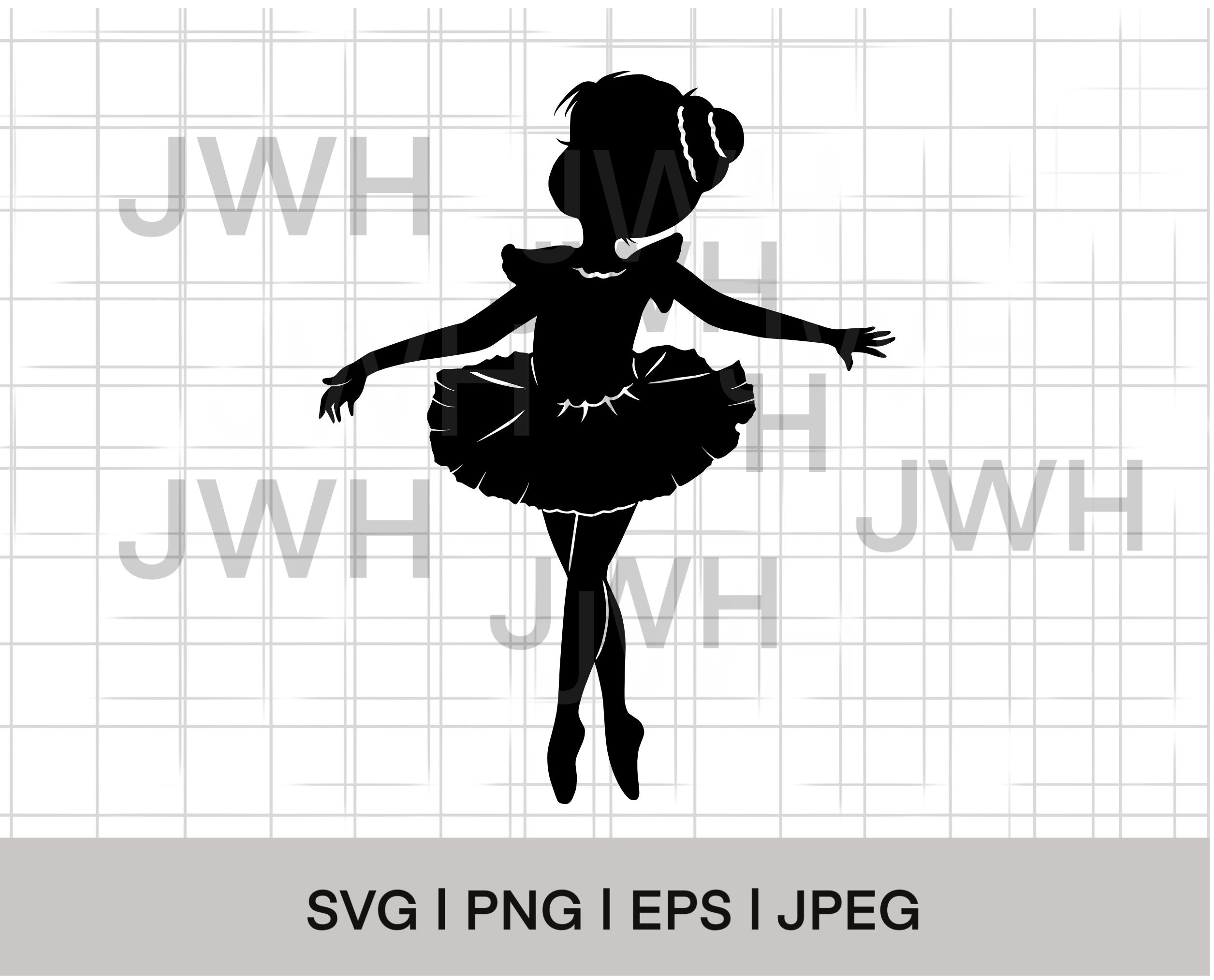 Ballerina SVG PNG EPS Instant Download Digital Download - Etsy