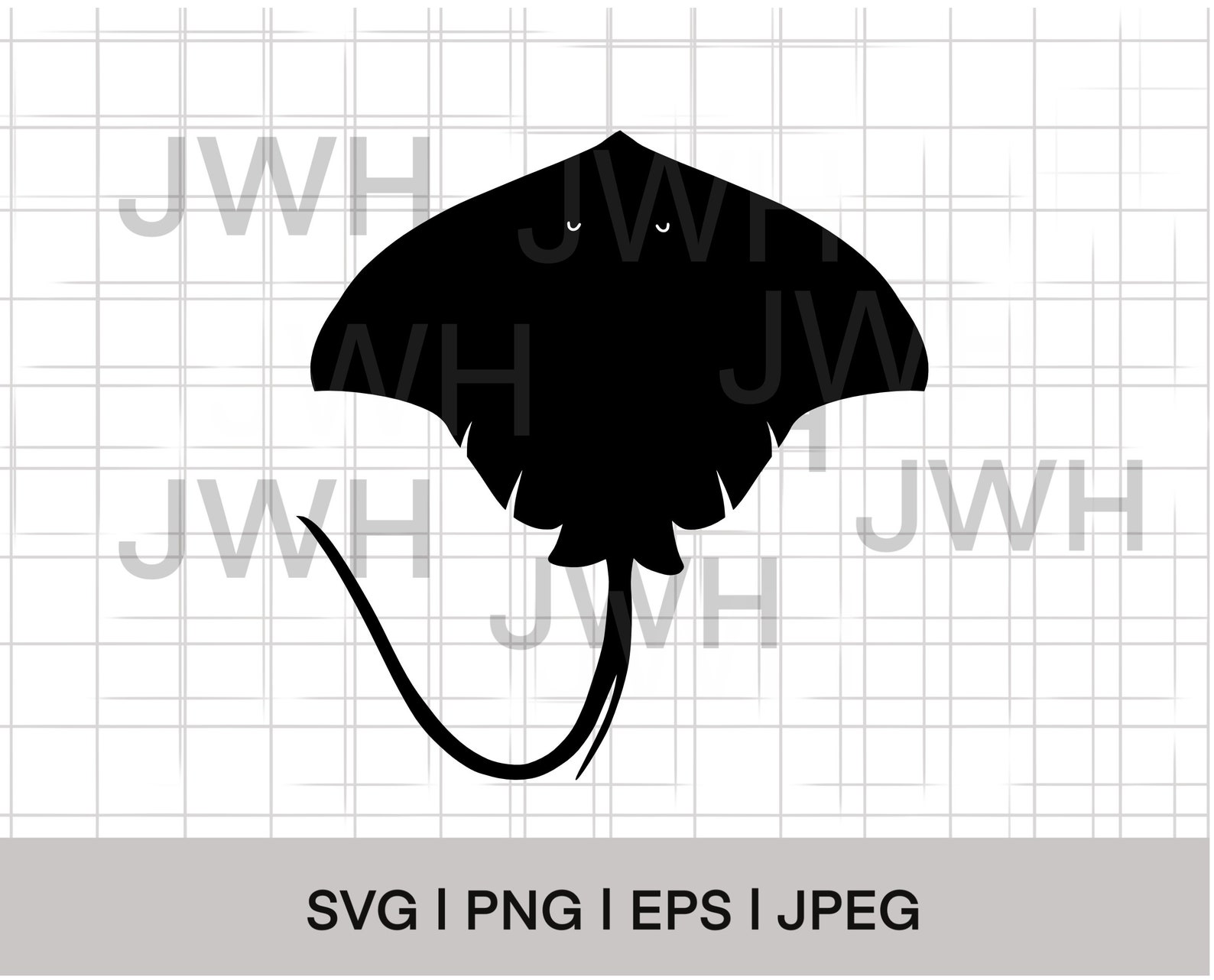 Stingray SVG, PNG, EPS, Instant Download, Digital Download, Sea Ray ...