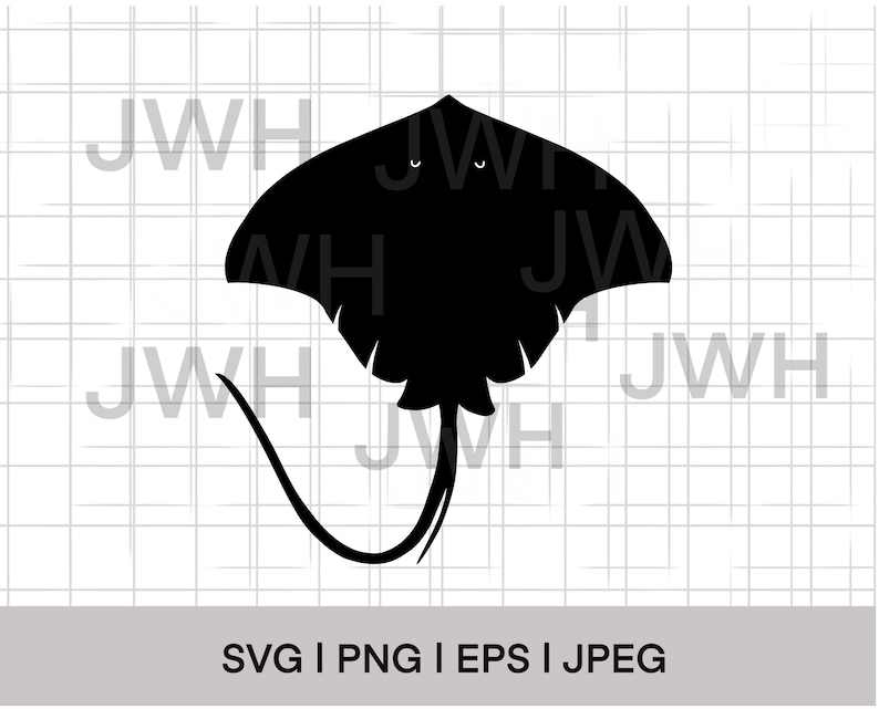 Stingray SVG, PNG, EPS, Instant Download, Digital Download, Sea Ray ...