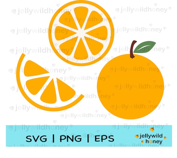 Orange SVG PNG EPS Instant Download Citrus Fruit Bundle - Etsy