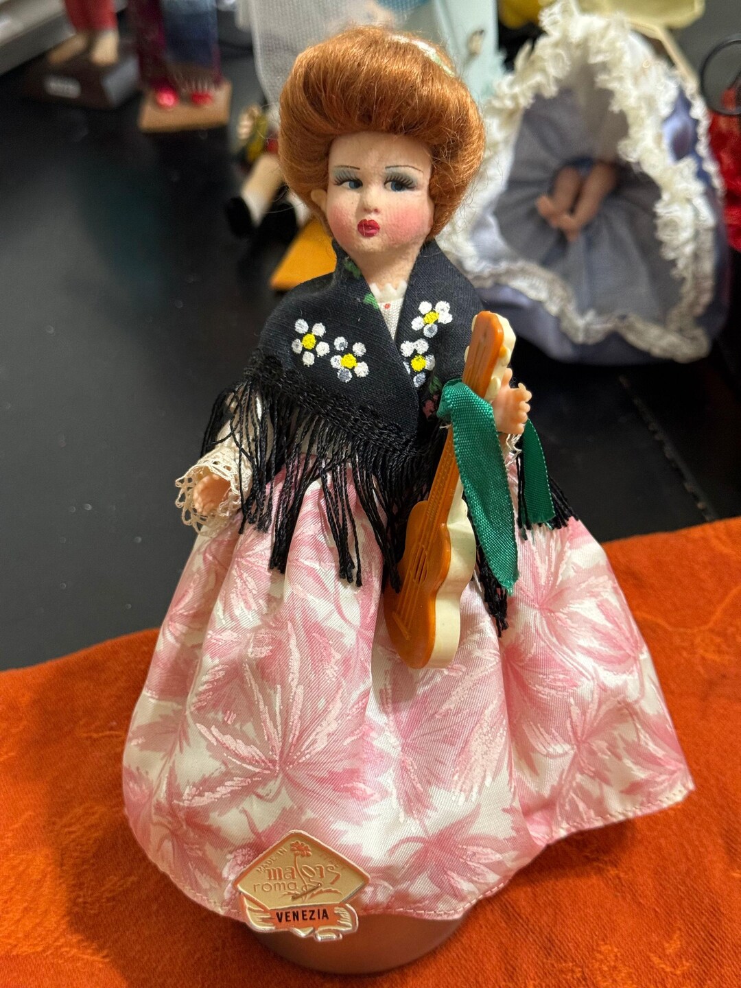 Vintage Italian Folk Art Doll Representing the Venezia (venice) Region ...