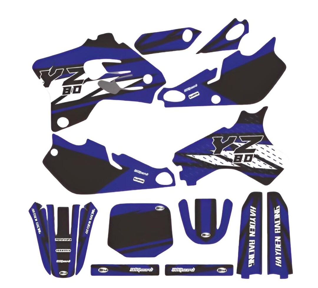 YAMAHA YZ80 Full Decal Kit Graphics Kits 1993-2001 - Etsy