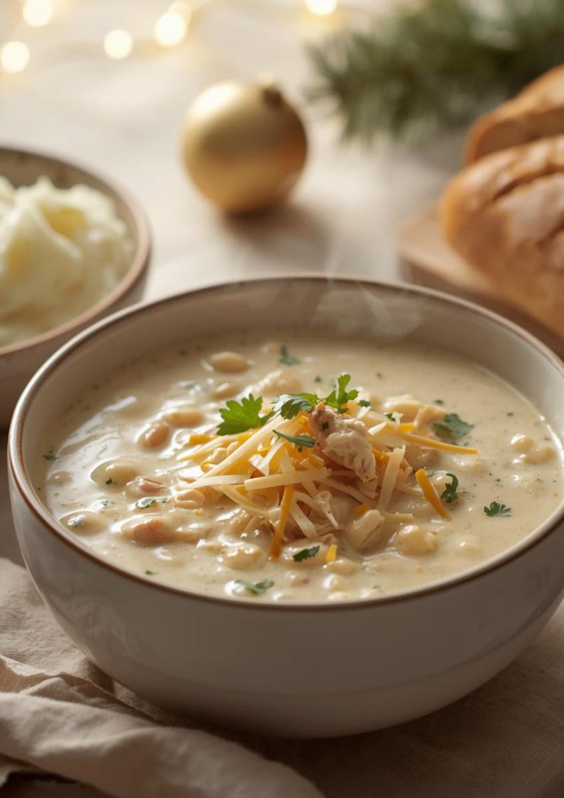 THE BEST Creamy White Chicken Chili — Cozy Winter Soup Recipe PDF ...