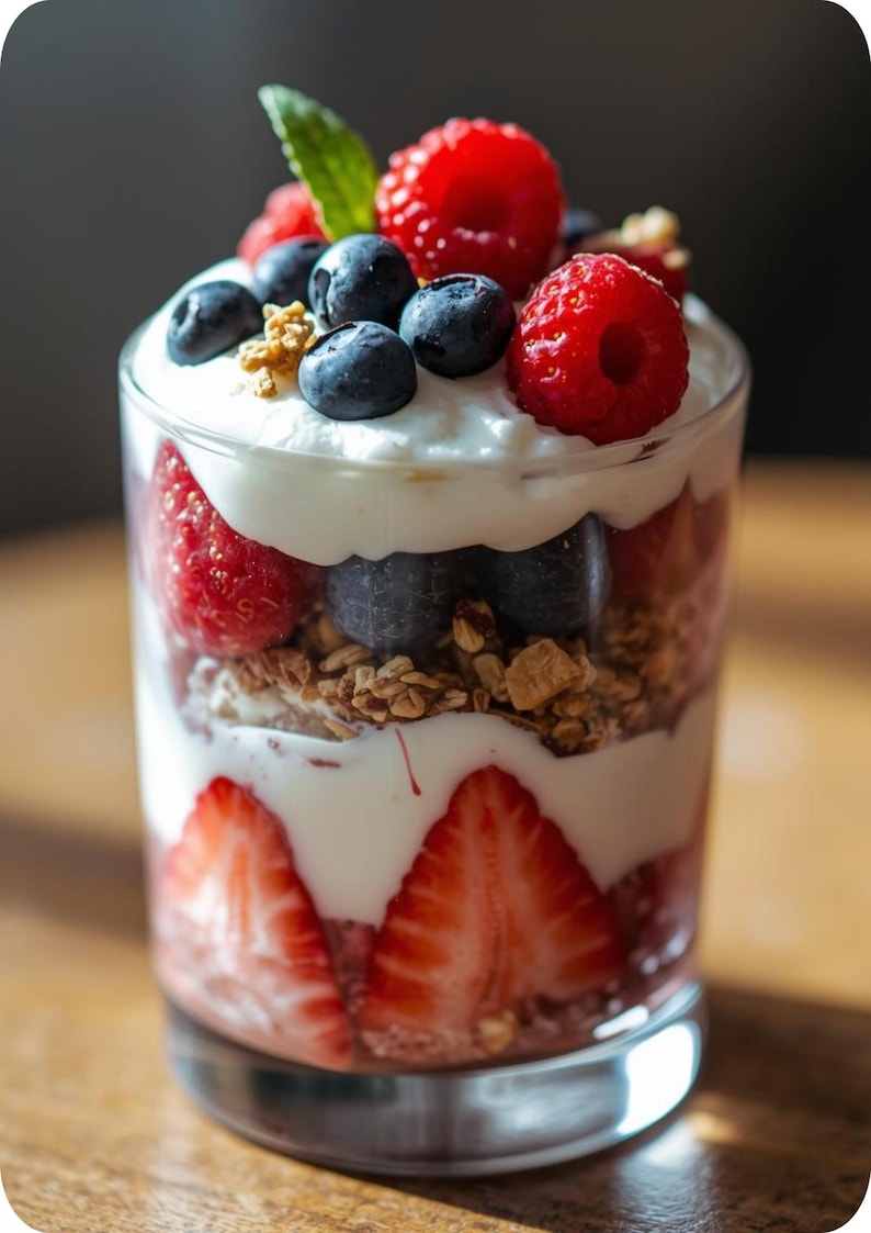 THE BEST Berries and Cream Parfait Recipe – Healthy Breakfast, High ...