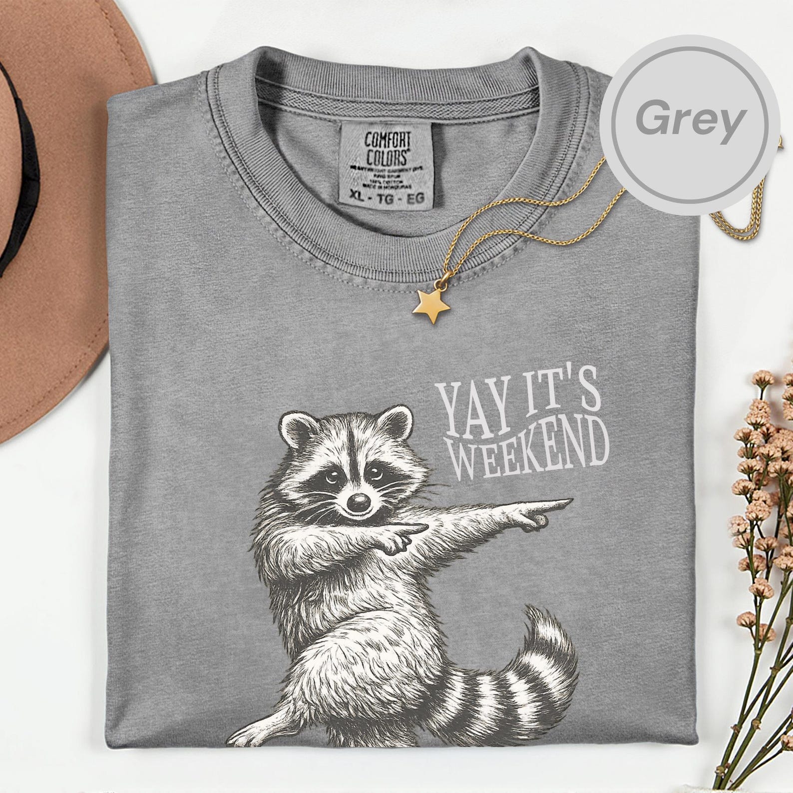 Vintage Raccoon Comfort Colors Shirt, Funny Weekend Tee - Etsy