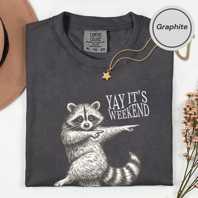 Vintage Raccoon Comfort Colors Shirt, Funny Weekend Tee - Etsy