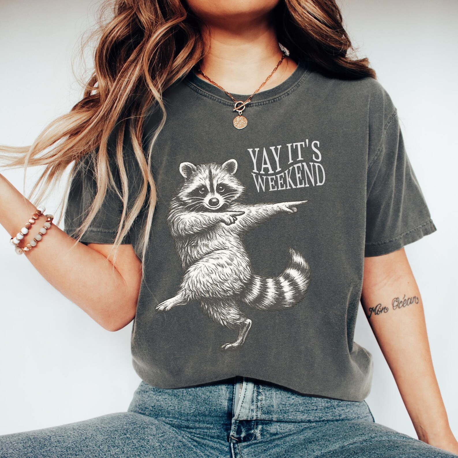 Vintage Raccoon Comfort Colors Shirt, Funny Weekend Tee - Etsy