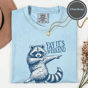 Vintage Raccoon Comfort Colors Shirt, Funny Weekend Tee - Etsy