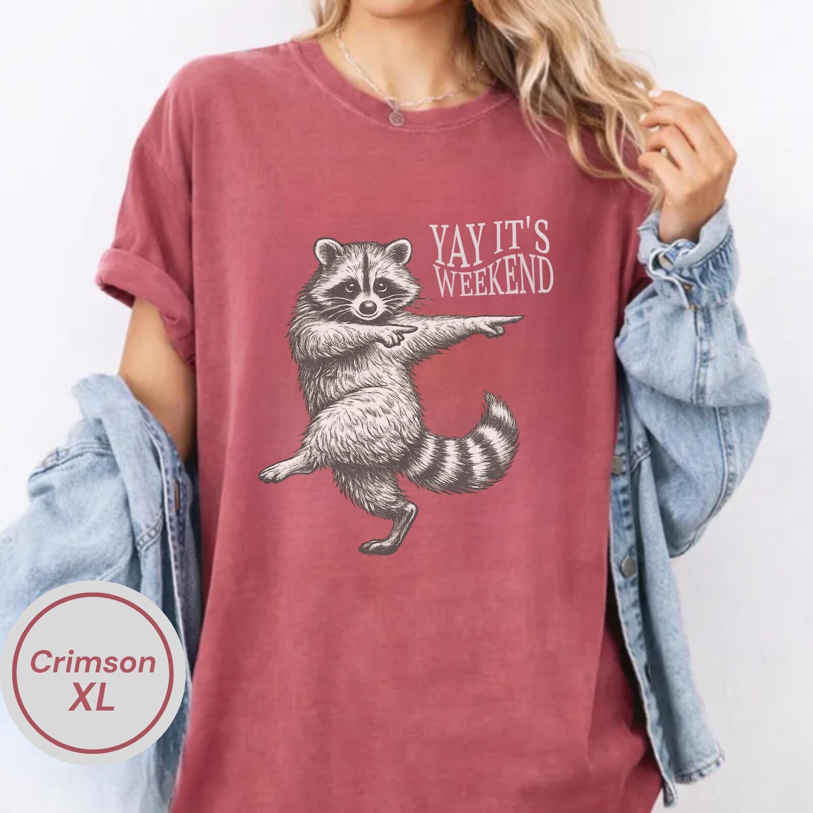 Vintage Raccoon Comfort Colors Shirt, Funny Weekend Tee - Etsy