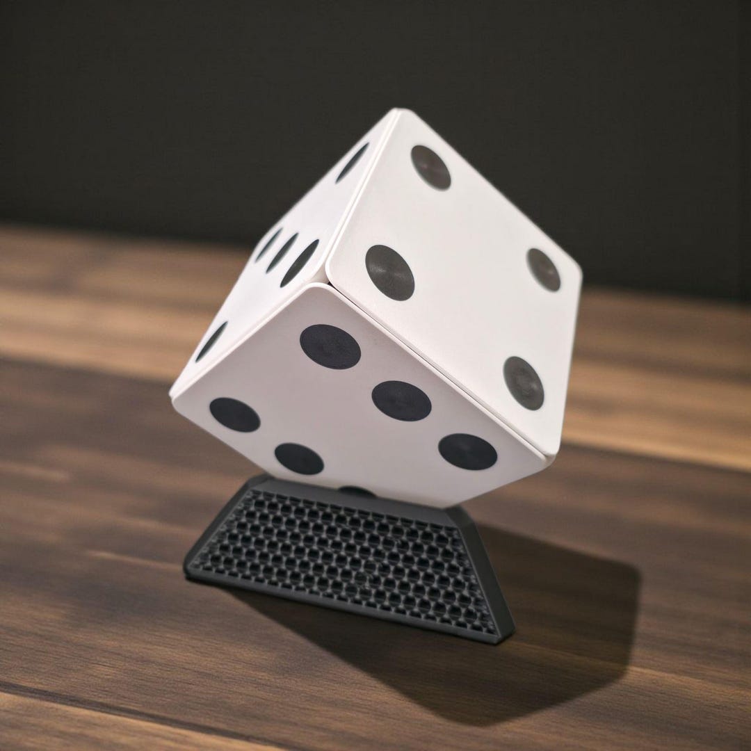 D6 Dice Coastercube™ | Magnetic Modular Coaster Set | 6-face Display ...