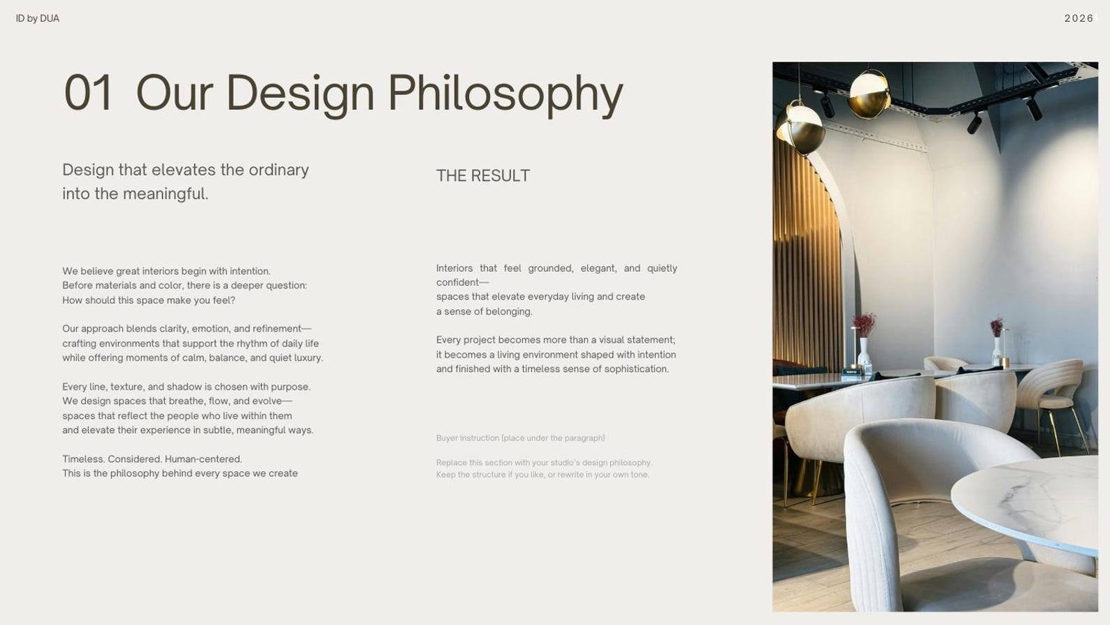 Minimal Interior Design Welcome Kit | Editable Canva Template | Modern ...