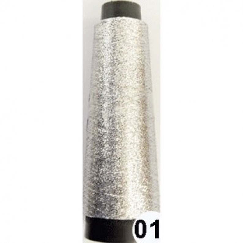 Silver Lame Metallic Thread Glitter Sparkling Lurex Yarn | Etsy