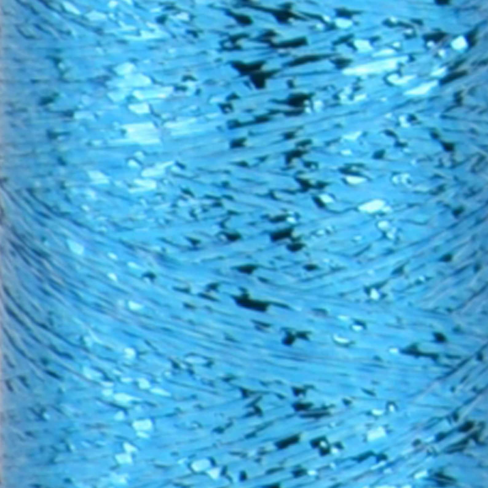 Turquoise Aqua Blue Lame Metallic Thread Glitter Sparkling - Etsy
