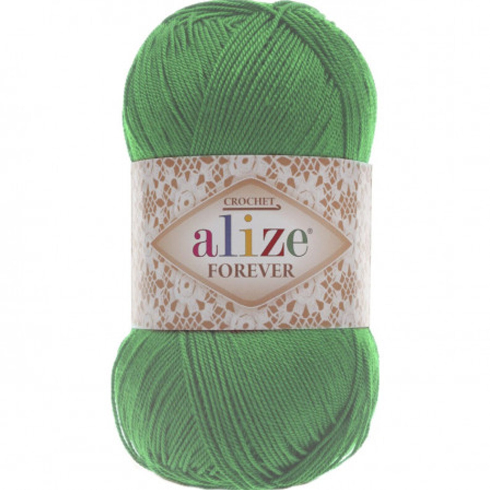 ALIZE FOREVER Crochetng Acrylic Yarn, Lace Weight Super Fine Microfiber ...