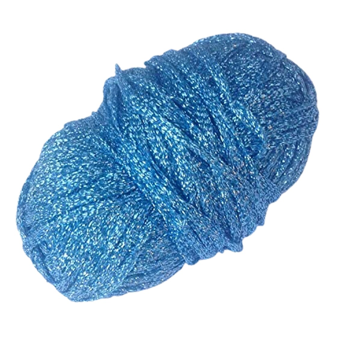 Sky Blue Ribbon Metallic Lame Yarn Brocade Lurex Glitter - Etsy