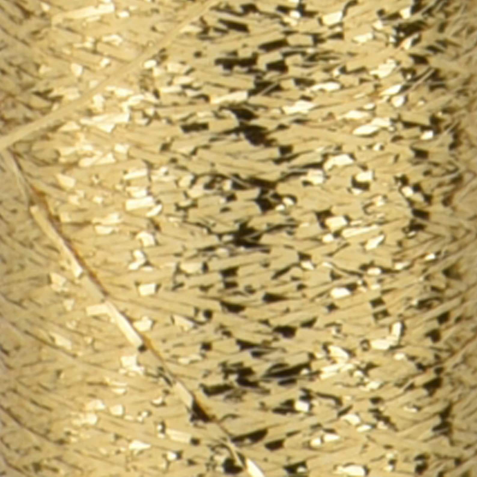 Gold Lame Metallic Thread Glitter Sparkling Golden Lurex - Etsy