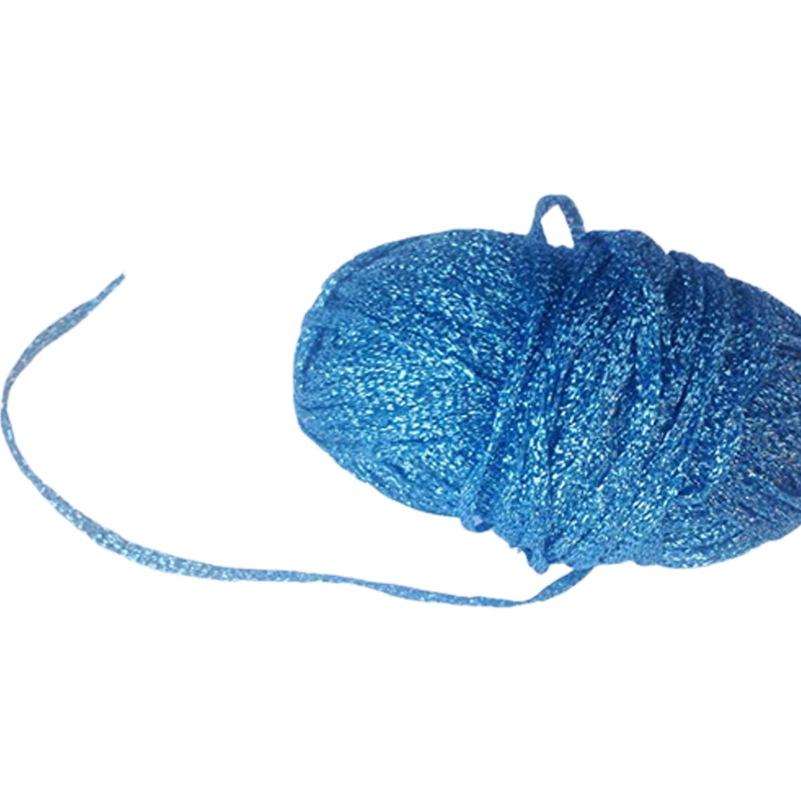 Sky Blue Ribbon Metallic Lame Yarn Brocade Lurex Glitter - Etsy