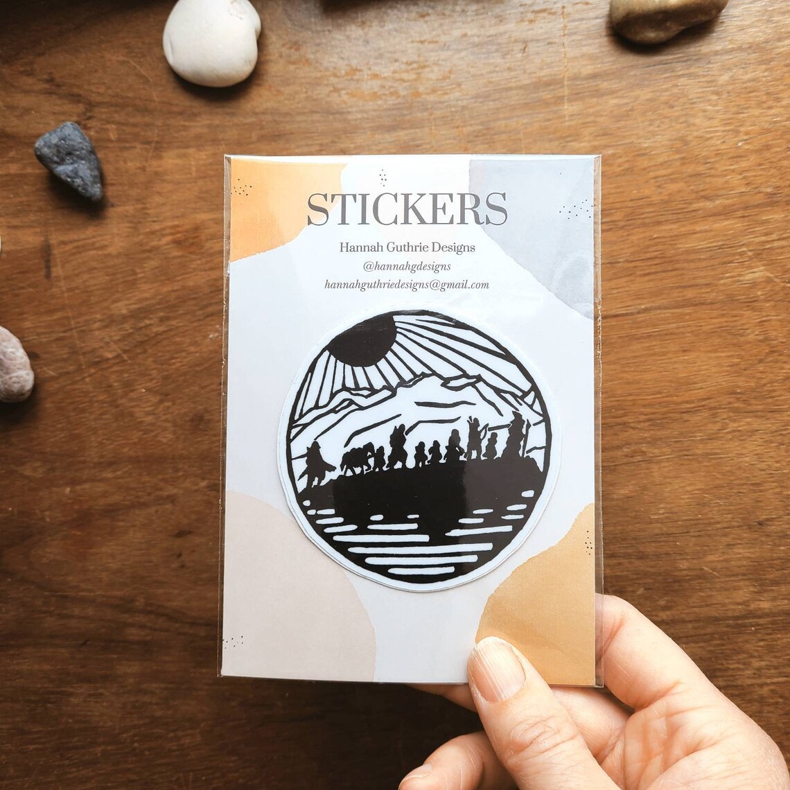 Fellowship Sticker Lotr Fanart Design Waterproof Art - Etsy