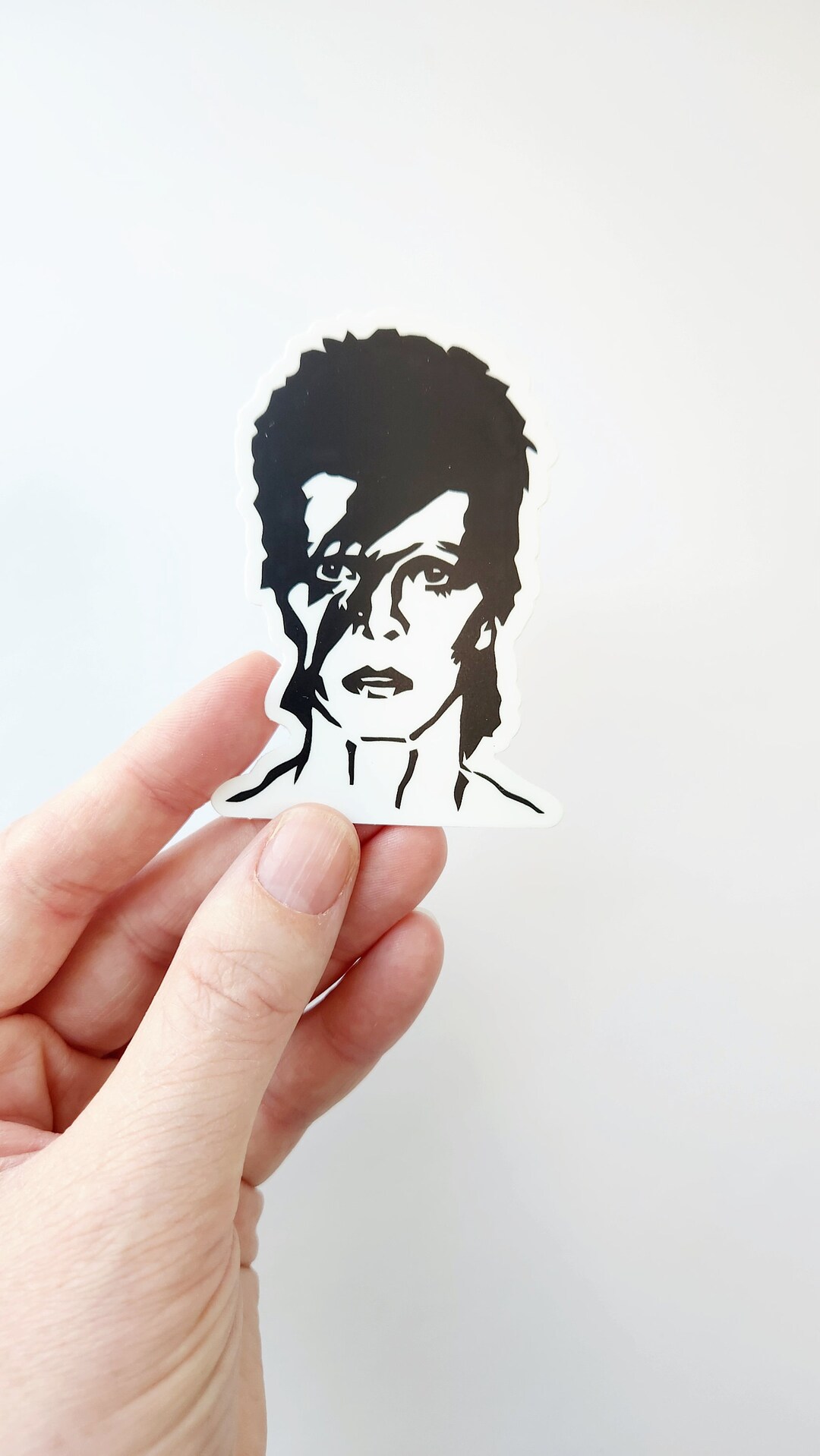 David Bowie Sticker - Music Portrait Fanart - Waterproof Laptop Art ...