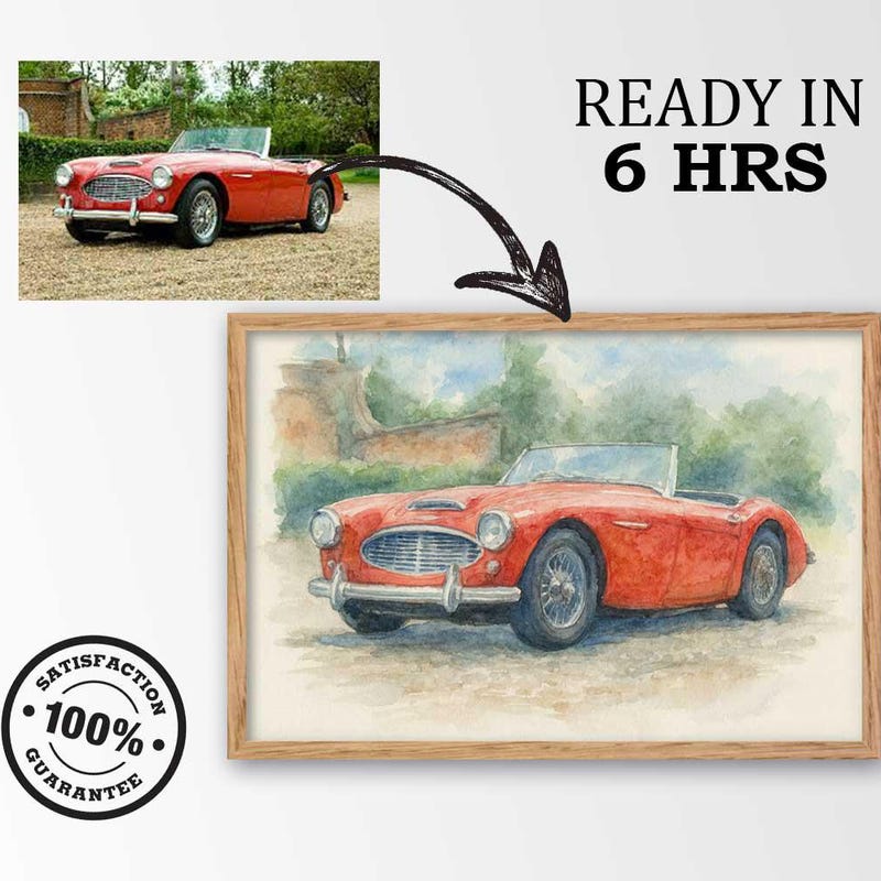 Car Paintings - Etsy