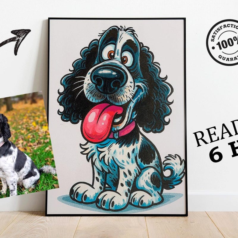 Dog Caricature - Etsy