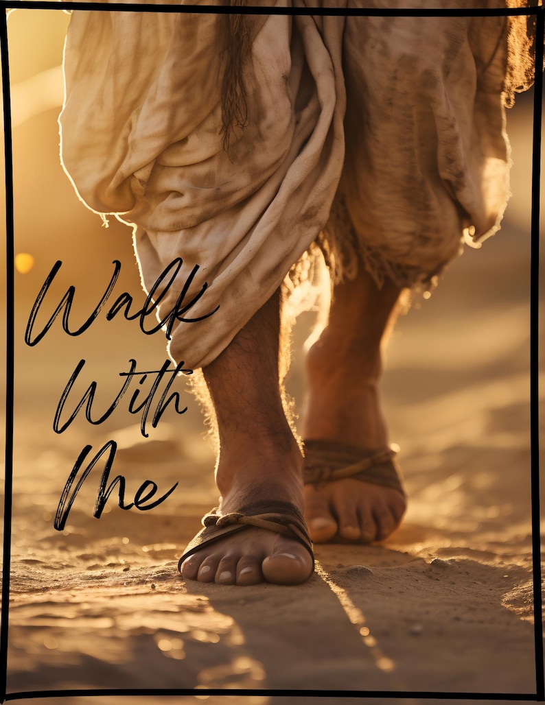 Walk With Me Printable - Etsy