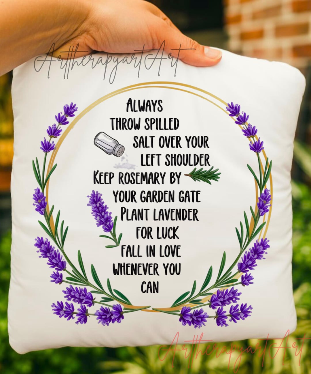 Practical Magic, Mantra, Salt, Rosemary, Lavender, Luck, Witch, Digital ...