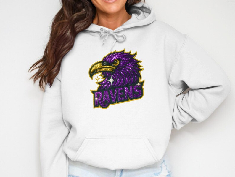 Ravens PNG, Football, Game Day, Sublimation Design - Etsy