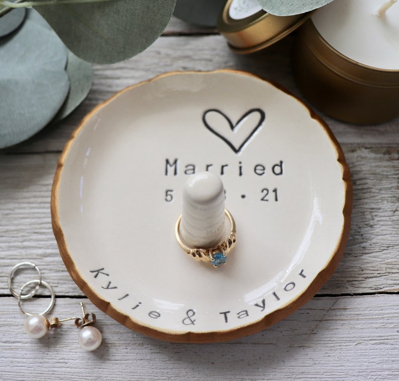Personalized Ring Holder Custom Wedding Gift Handmade - Etsy