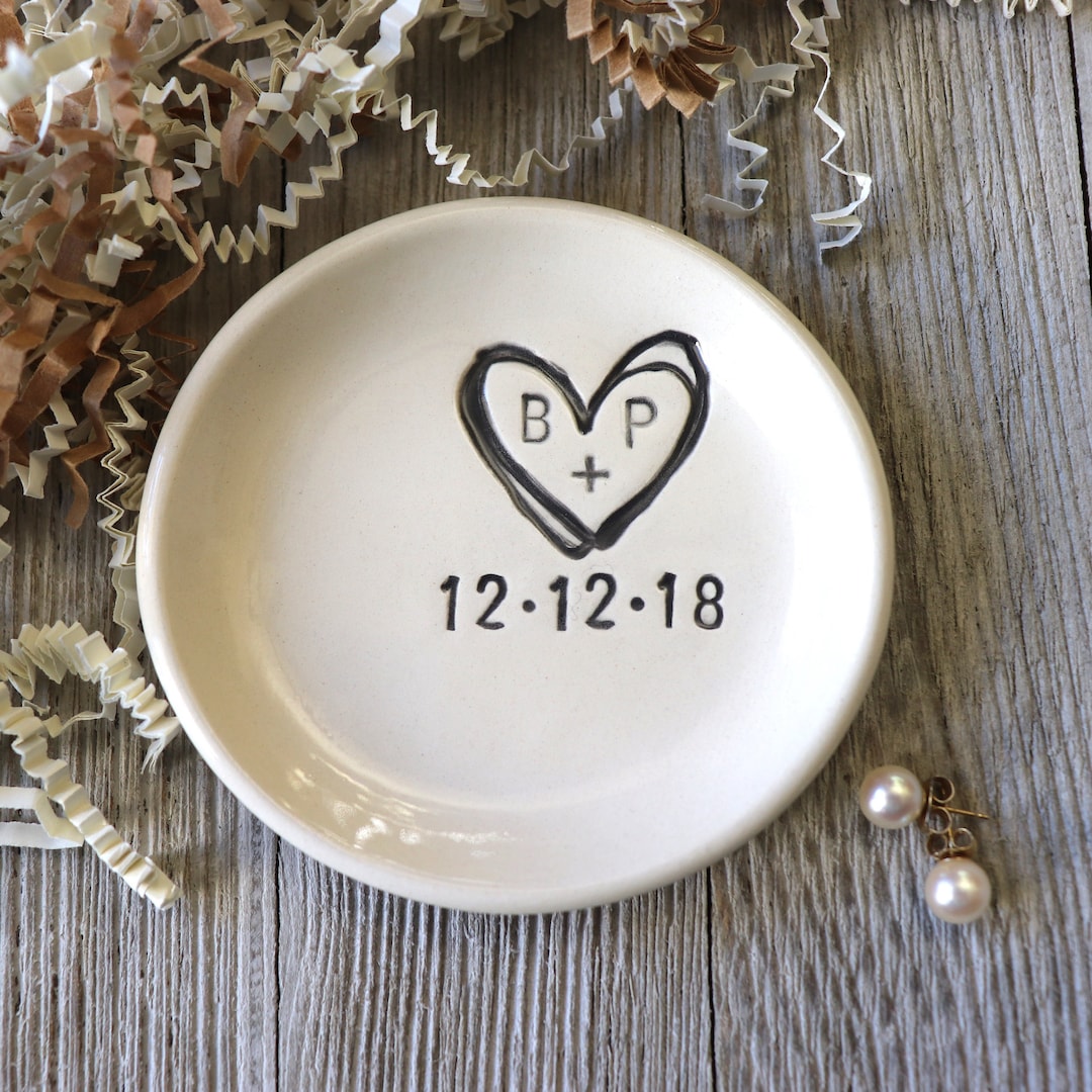Ring Holder, Ring Dish, Engagement Gift, Wedding Gift, Bridal Shower ...