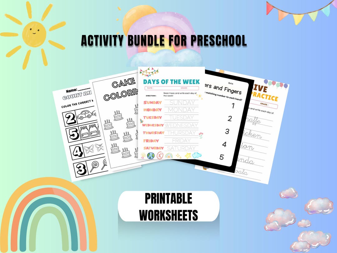 Alphabet Letter Tracing Worksheets, A-Z Printable (PDF Download) - Etsy