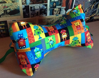 Robot pillow | Etsy