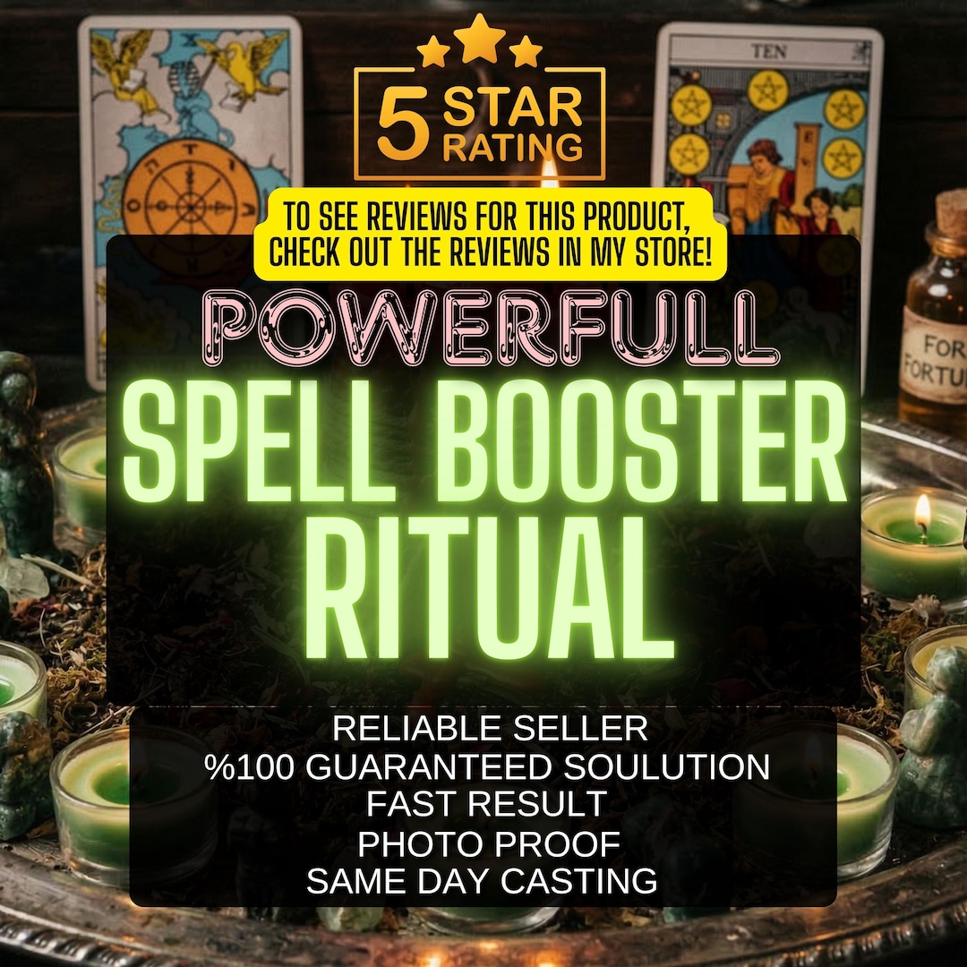Powerful Spell Booster Ritual | Supercharge Any Casting | Amplify ...